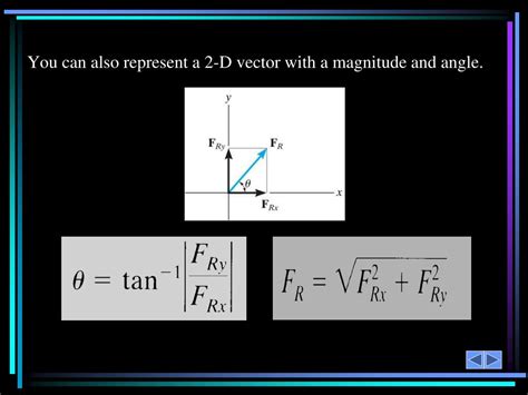 ppt force vectors vector operations and addition coplanar forces