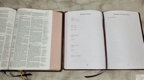 Tcr Sermon Notebook First Look And Overview Bible Buying Guide