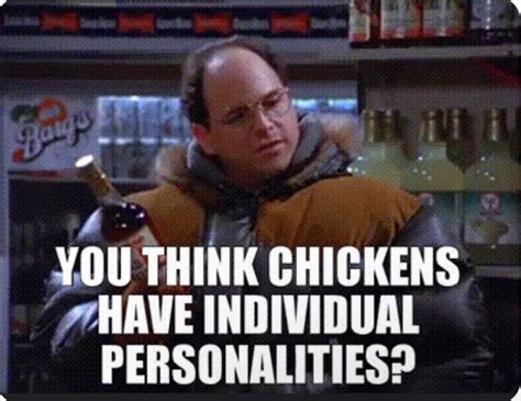 George Constanza Asking The Hard Questions R Vegancirclejerk