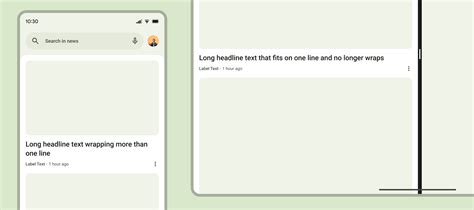 Canonical Layouts Material Design