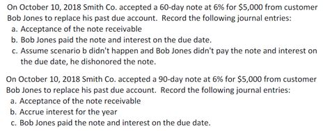 Homework Problems Solved Notes Receivable Pass Accounting Class