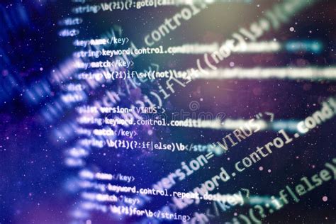 Big Data Storage And Cloud Computing Representation Programming Code