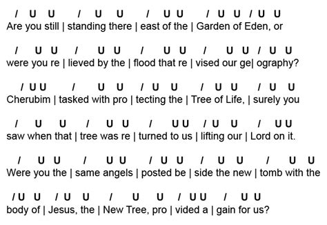 Dactylic Pentameter Has Five Feet Per Line