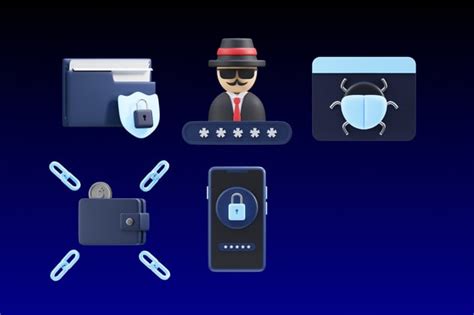 cyber security 3d illustration objects ft cyber and security envato