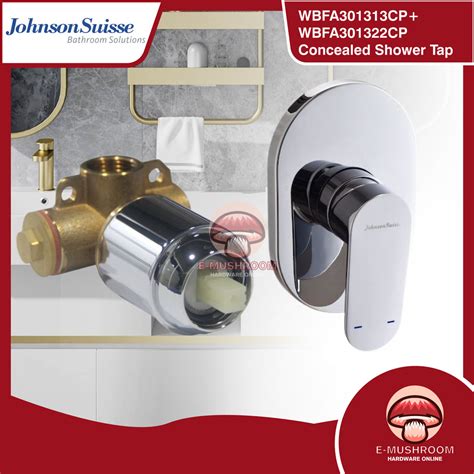 Johnson Suisse Ferla N Concealed Shower Tap Trim Subassembly Wbfa301313cpwbfa301322cp