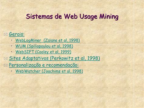 Ppt Web Usage Mining Strategies For Enhanced Search Results