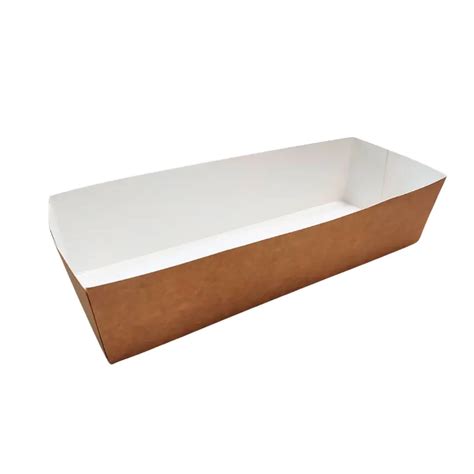 Tacka Papierowa Głęboka Kraft 29 X 10 X 7 Cm 50 Szt Cena Hurt