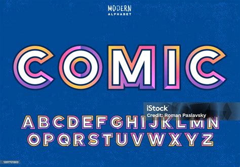 문자를 사용 하기 쉬운 다채로운 파란색 배경에 격리 된 흰색 문자 주위에 현대적인 색의 스트로크 가장자리에 대한 스톡 벡터 아트 및 기타 이미지 Istock