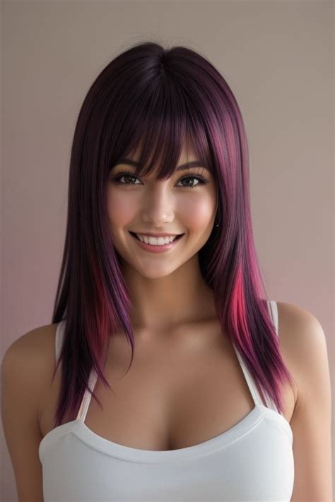 Hair Color Ideas Hairstyles Capelli Con Meches Rosse Donne Di Bellezza Acconciature