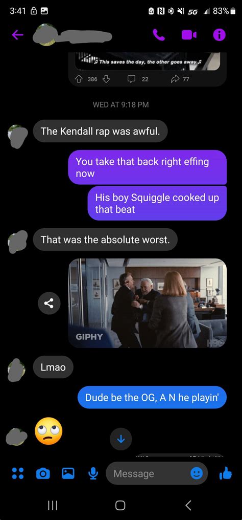 last week i got my friend hooked on succession last night i lost