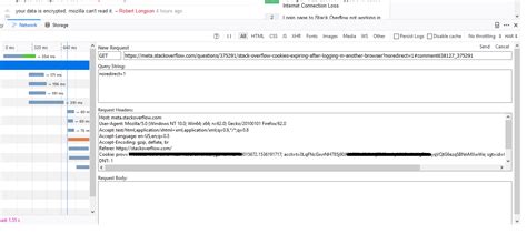 Stack Overflow Cookies Expiring After Logging In Another Browser Meta Stack Overflow