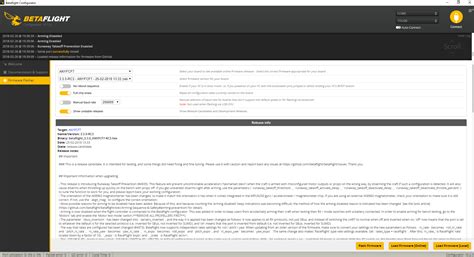 Feature Request Make Release Notes Pretty Issue Betaflight Betaflight Configurator