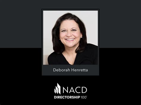 Deborah Henretta Named To Nacd Directorship 100 Aeo Inc