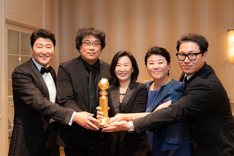 봉준호 시네마 기생충 골드글로브 수상 스타연예 Kbs연예