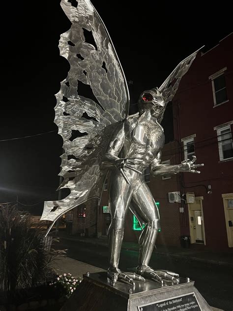 Mothman Statue Updated August 2024 85 Photos And 29 Reviews 4th St