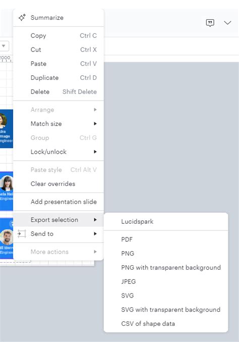 Export Only Portion Of Lucidchart Diagram Without Excess Whitespace Community