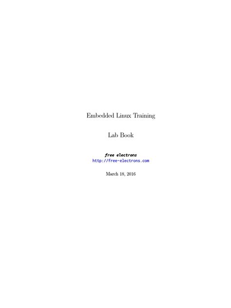 embedded linux labs pdf booting secure digital