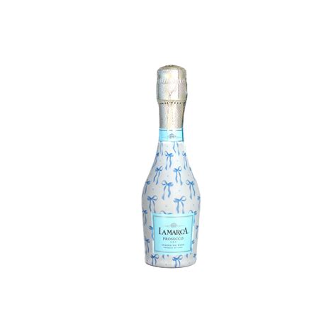 Blue Bows Mini La Marca Bottle Wraps Good Pour
