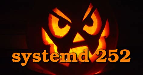 lançado o systemd 252