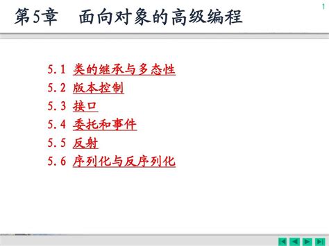 第5章 面向对象的高级编程word文档在线阅读与下载无忧文档