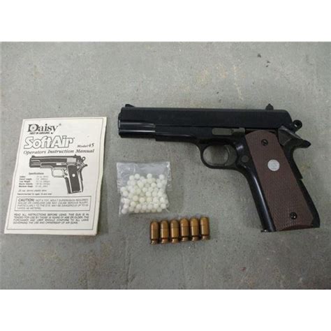 Daisy Model 45 Soft Air Bb Pistol Switzers Auction And Appraisal Service