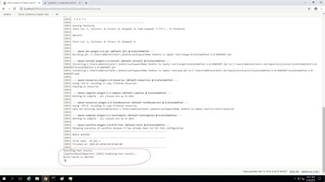 Zephyr For Jira Test Management Plugin Of Jenkins Hangs While Sending