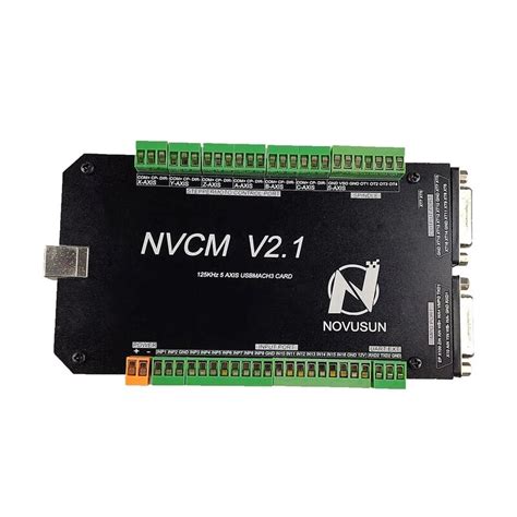 Nvcm V2 1 3 4 5 6แกน Cnc Controller Mach3 Breakout Usb Interface Board Motion การ์ดควบคุมสำหรับ