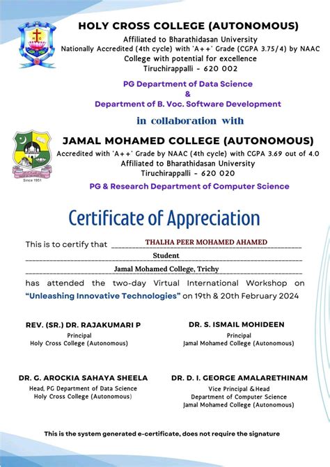 Thalha Peer Mohamed Ahamed On Linkedin Hi Everyone I Am Very Happy To Share That I Have