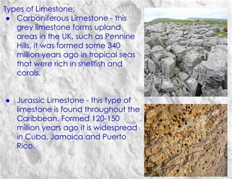 Limestones For Geography Or Integrated Science Pdf