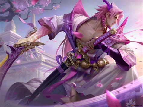 Spirit Blossom Yone Rose Quartz Chroma Chinese Skin League Of 8k