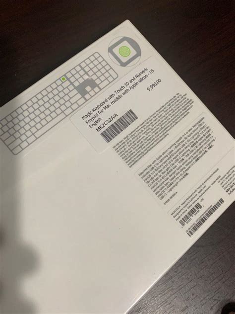 Original Sealed Magic Keyboard With Touch Id And Numeric Keypad Computers And Tech Parts