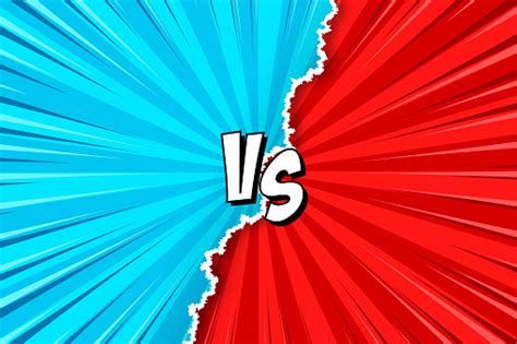 만화 만화 배경입니다 대결 찢어진 종이 요소가 있는 만화책 다채로운 경쟁 포스터 레트로 팝 아트 스타일 벡터 그림 승리 동작 활동에 대한 스톡 벡터 아트 및 기타 이미지