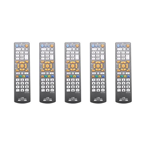 5x Universal Smart Controller With Learning Function For Tv Sat Cbl