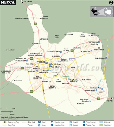 Makkah Map Macca Map