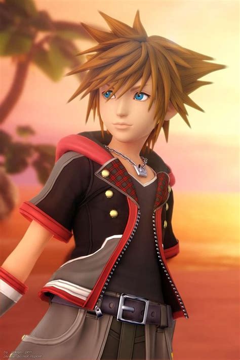 Kiyopen Sora Kh3 Render Sora Kingdomhearts Kingdomhearts3 Facebook Sora Kingdom Hearts