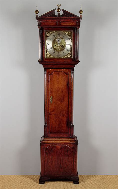 Welsh Oak Longcase Clock By Watkin Owen Of Llanrwst C 1775 Collinge