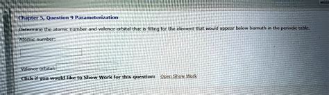 solved chapter 5 question parameterization determine the atomic