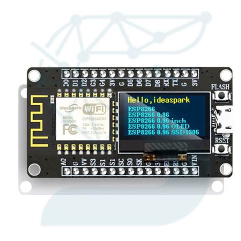 برد توسعه Nodemcu Esp8266 با نمایشگر Oled سینک تک