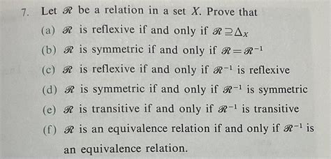 Solved This A Set Theory Question I Want To Know How To Chegg
