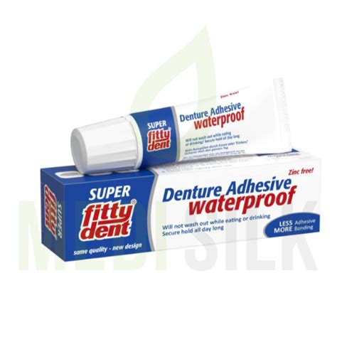 Fittydent Denture Adhesive Cream 40g • Medisilk