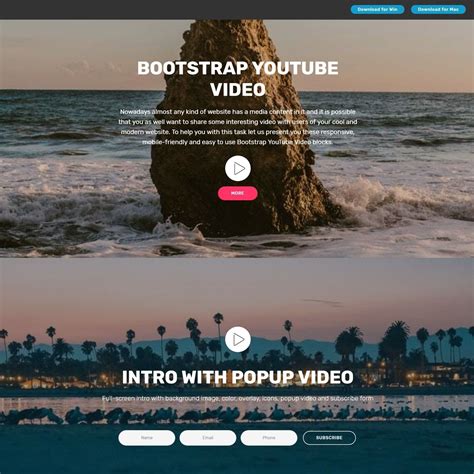 Bootstrap Modal Video