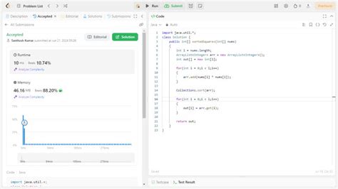 Santhosh Kumar S On Linkedin Java Leetcode Coding Problemsolving