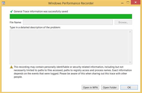 Windows Performance Recorder And Analyzer