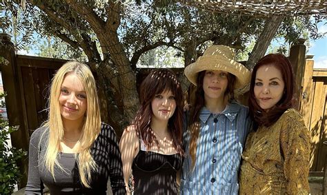 Priscilla Presley Shares Photo With Riley Keough Lisa Maries Twins