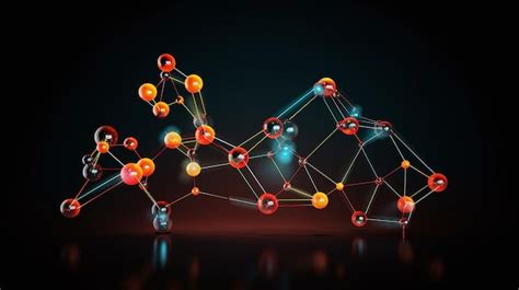 Premium Photo Molecular Structure