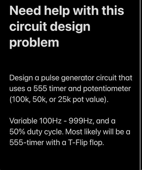 solved need help with this circuit design problem design a
