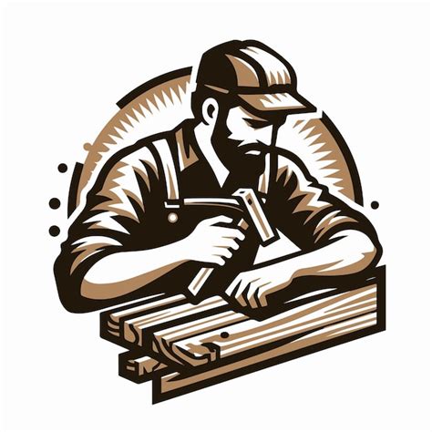 Carpentry Logo Vector Premium Ai Generated Vector