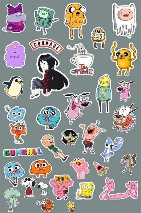 Funny Meme Cartoon Sticker Sheets A5 Uncut Sponge Bob Hilarious