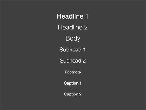 dynamic type on ios 7 by brent caswell on dribbble