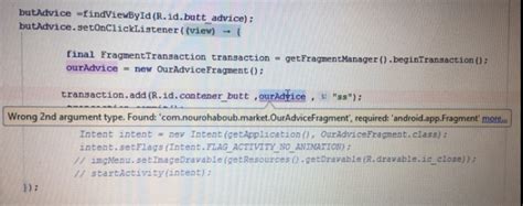 android i have tablayout in fragment and then used